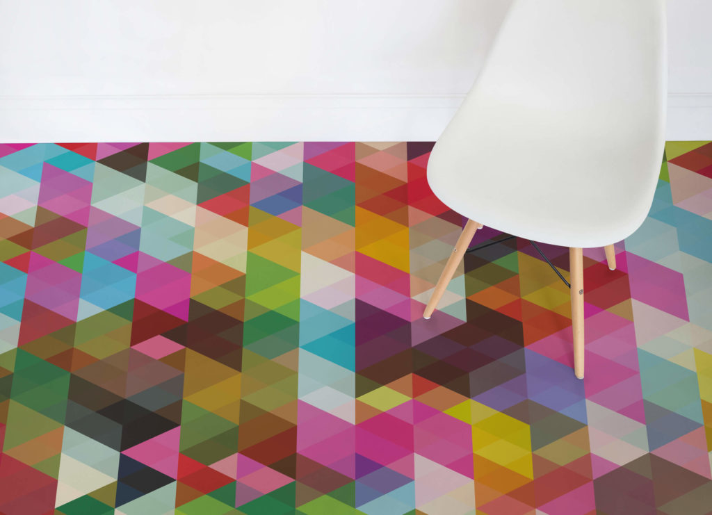 Abstract Geometric Vinyl Flooring | Atrafloor